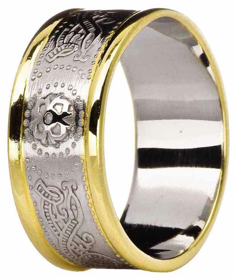 celtic warrior wedding ring
